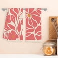 2 Pcs Rusty Rose Boho Floral Kitchen Towels Set - Decorative Dish ...