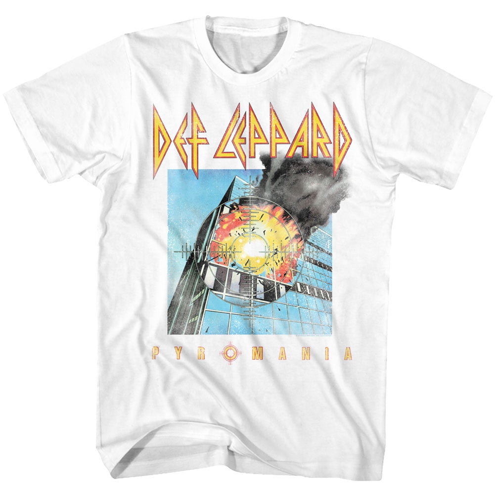 Click here for American Classics Def Leppard Faded Pyromania Whit... prices