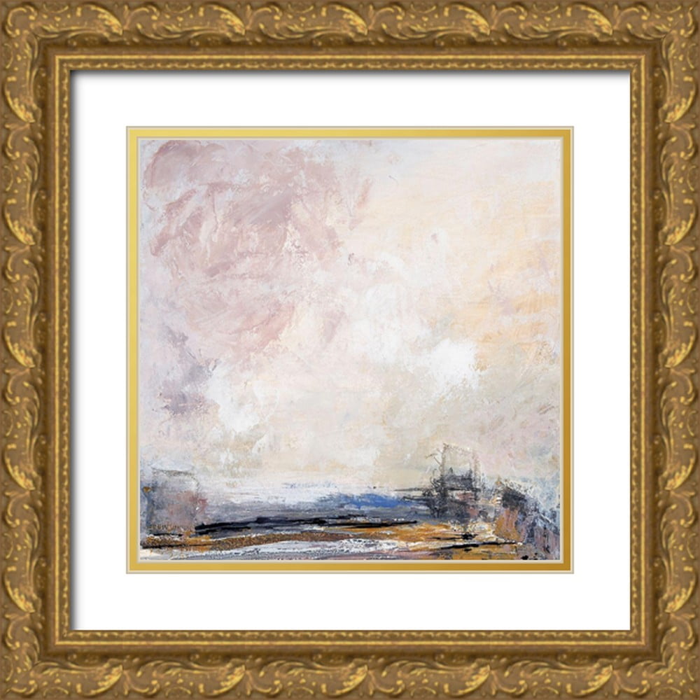 Tweedie, Emma 26x26 Gold Ornate Wood Framed with Double Matting Museum ...