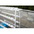 INTBUYING Hydroponic Site Grow Kit 70 Sites Ladder-type Water Culture ...