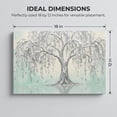 XaaKee Art Prints Silver Weeping Branches Textured Tree Art Modern ...
