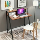 Costway 2 Tier Multi-Use Computer Desk for Work, Study, and Gaming, PC ...