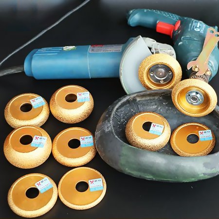 Stone Grinding Wheel Chamfer Edge Trim Polishing ;;; ;;; Sanding ...