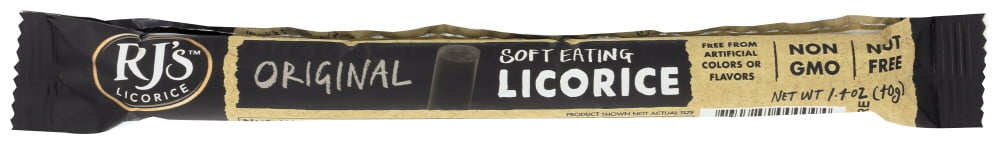 Rj'S Licorice Licorice Logs Soft Eating, 1.4 Oz - Walmart.com