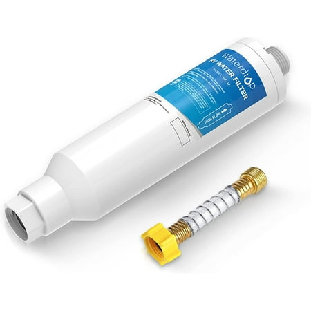 Waterdrop RV Inline Water Filter, NSF Certified, Reduces Chlorine, Bad ...