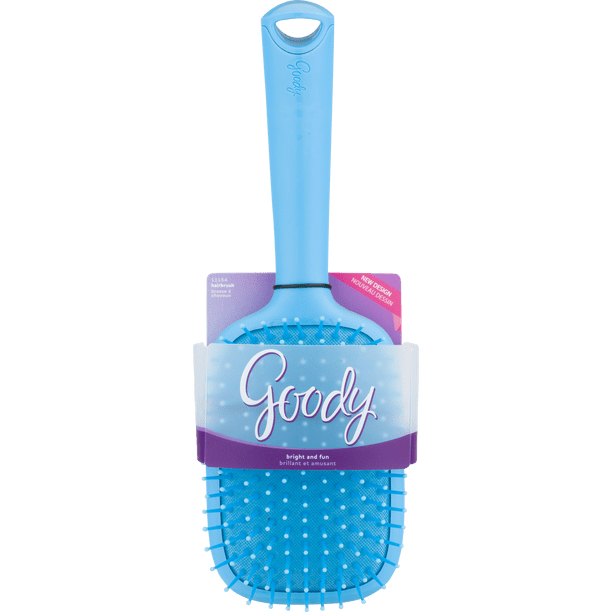 Goody Bright & Fun Paddle Hair Brush, Assorted Colors, 1 Ct - Walmart.com