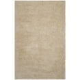 SAFAVIEH Venice Solid Shag Area Rug, Champagne, 5' x 8' - Walmart.com