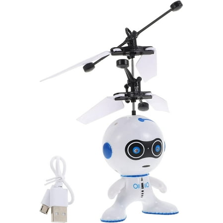 Flying Toys, Hands Free Operated Mini Drone Induction Robot Helicopter ...