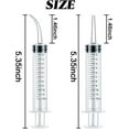 Wisdom Teeth Syringe, 12ml Dental Irrigation Syringe with Curved ...