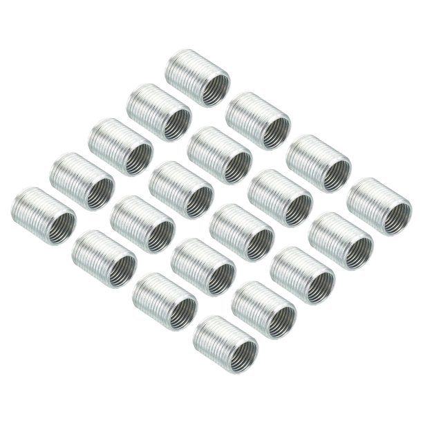 Uxcell M12 to M10 Thread Adapters Sleeve Reducing Nut 15mm Screw Pipe ...
