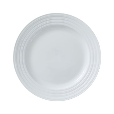 Thyme & Table Dinnerware Black & White Dot Stoneware Round Salad Plate ...