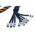 550 Paracord Motorcycle Whip Get Back whip 1" Ball & Skulls 36 ...
