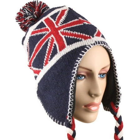 UK Great Britain Flag CHULLO Hat Fleece Lined England | Walmart Canada