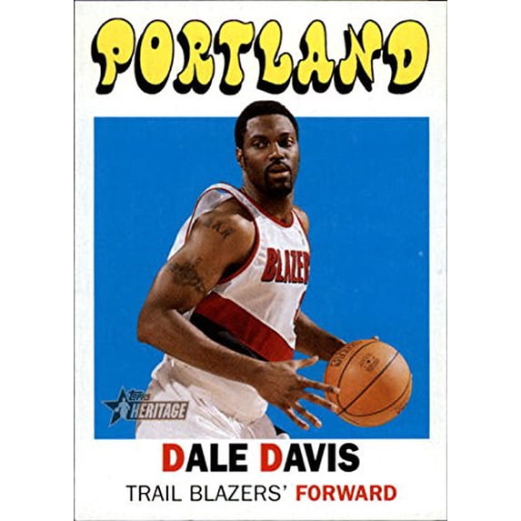 2000-01 Topps Heritage #127 Dale Davis NBA Basketball Trading Card ...