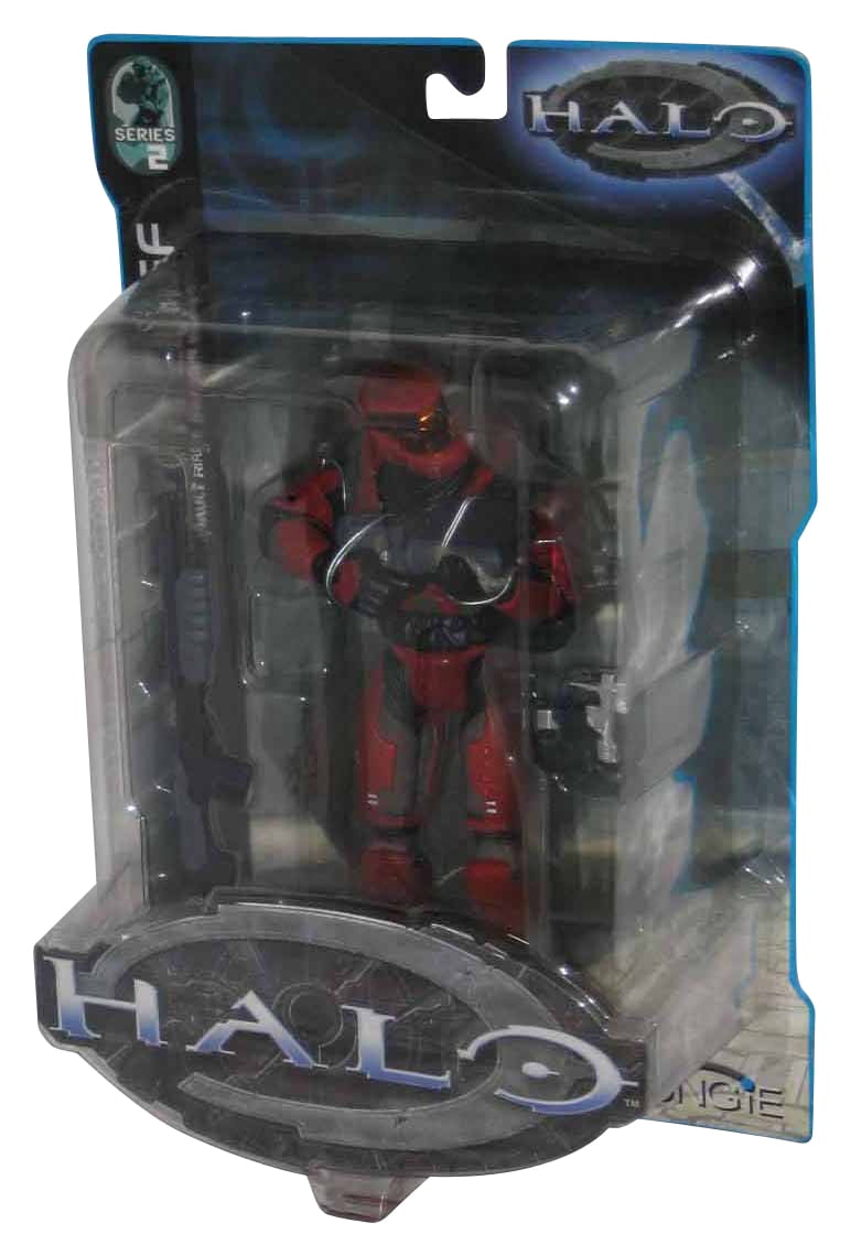 Halo Series 2 Master Chief Red (2003) Joyride 7-Inch Action Figure ...