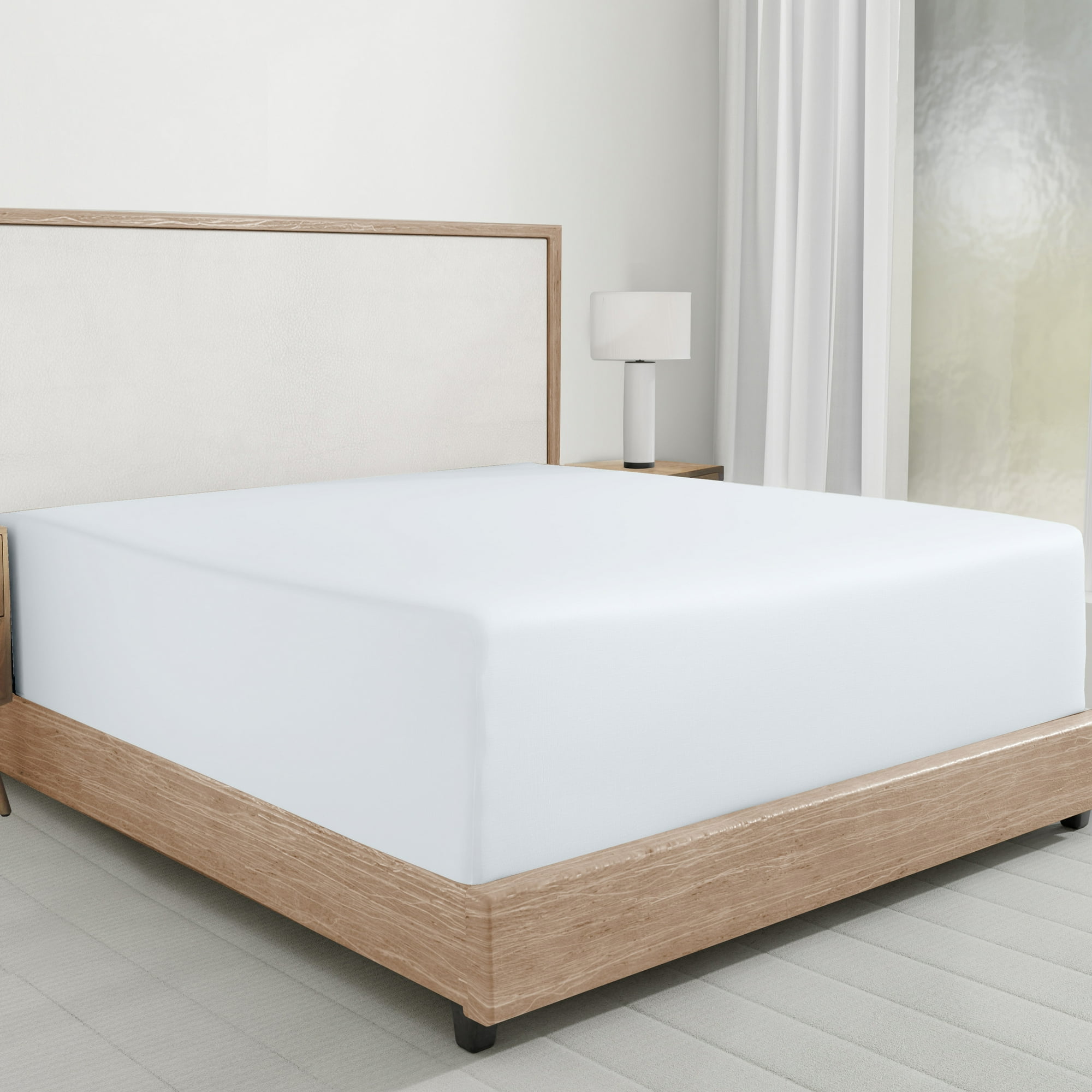 Click here for California Design Den King Fitted Sheet Only - 100... prices