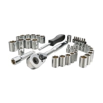 STANLEY, Mechanics Tool Set, 60-Piece, Includes Ratchet and Sockets ...