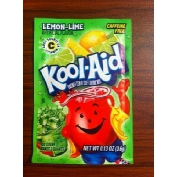 Lemon Lime Kool Aid Packets