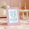 Affixzi Wall Art, Meet Me at the Beach, Coastal Quote, Beach House ...