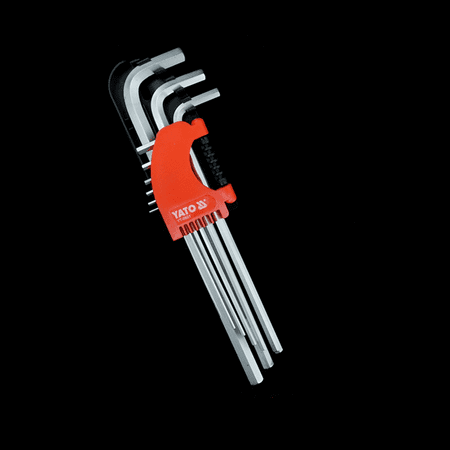 TILIYHELLO Torx Wrench, Set of 9 Hex Key Wrench Long Handle Torque ...