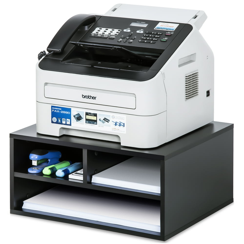 FITUEYES Printer Stands with Storage, Paper Organizer for Home & Office ...
