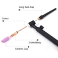 HITBOX WP17V TIG Welding Torch, 140A SR-17V, Lift TIG, 10-25 Plug, 4M ...