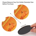 Car Cup Holder Pads 2 Pack Neoprene Coasters For Car Interior Non-Slip ...