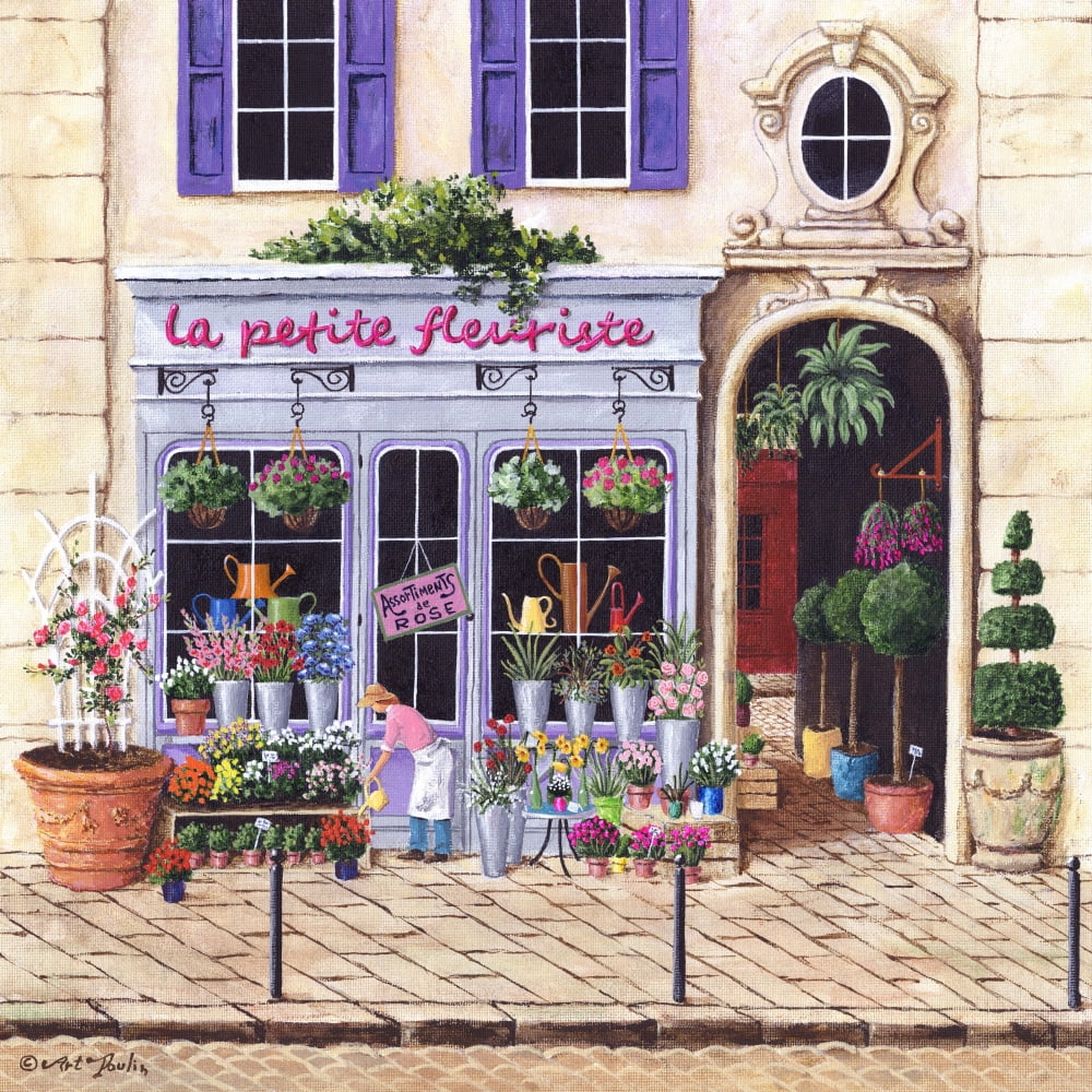Fleuriste Paris II Poster 新作揃え
