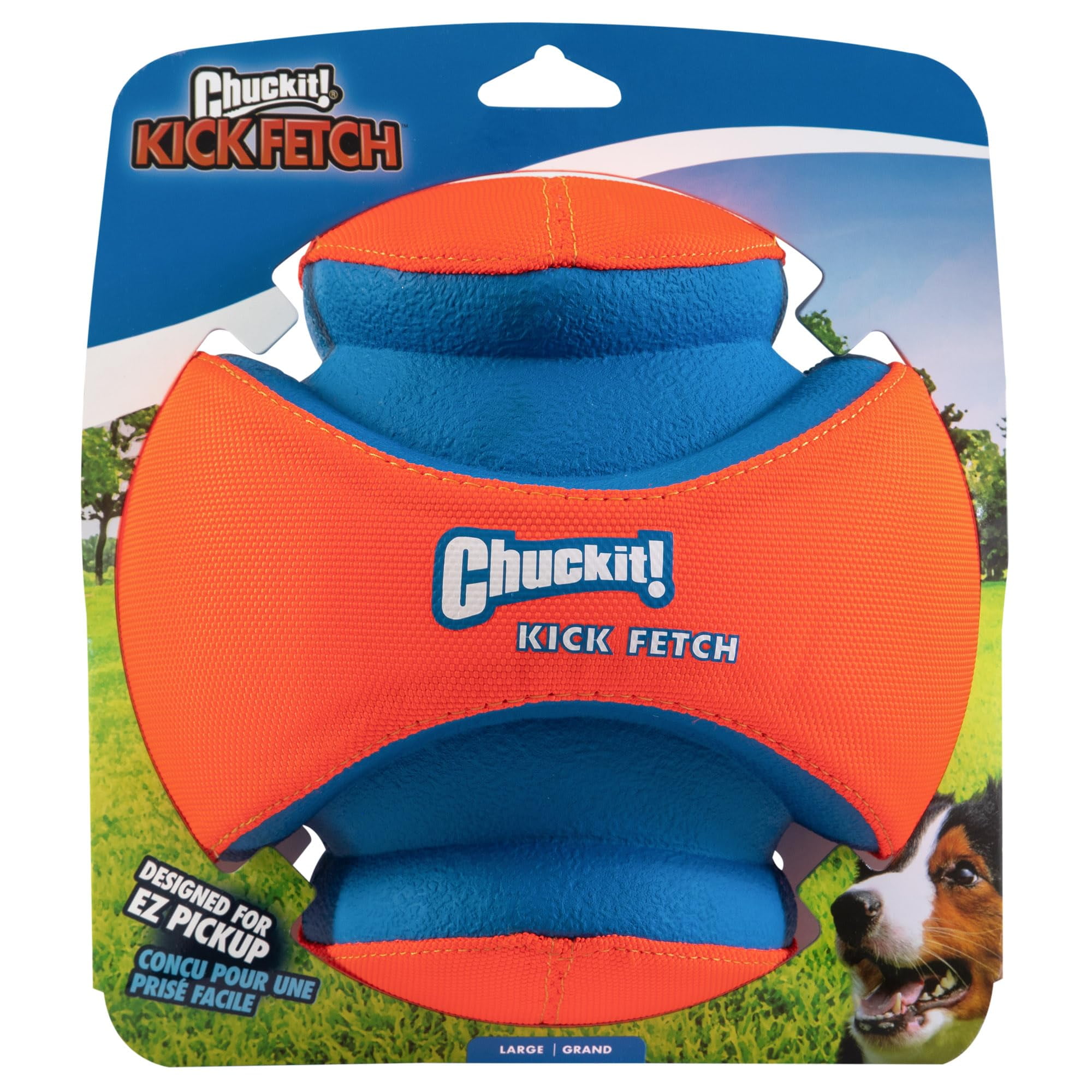 Pelota de juguete para perros Chuckit Kick Fetch, grande, para padres ...