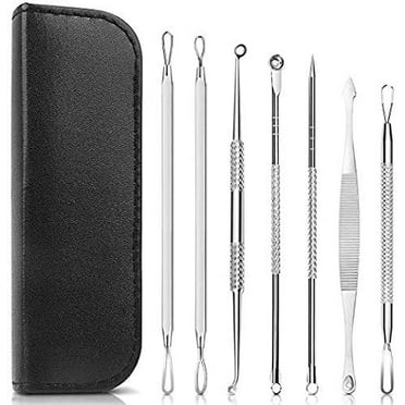Blackhead Remover Pimple Popper Tool Acne Comedone Zit Extractor Kit ...
