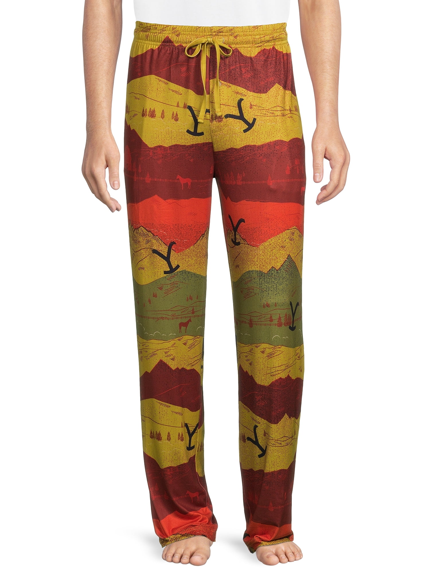 Yellowstone Men's Scenic Graphic Lounge Pants, Sizes S-2X - Walmart.com