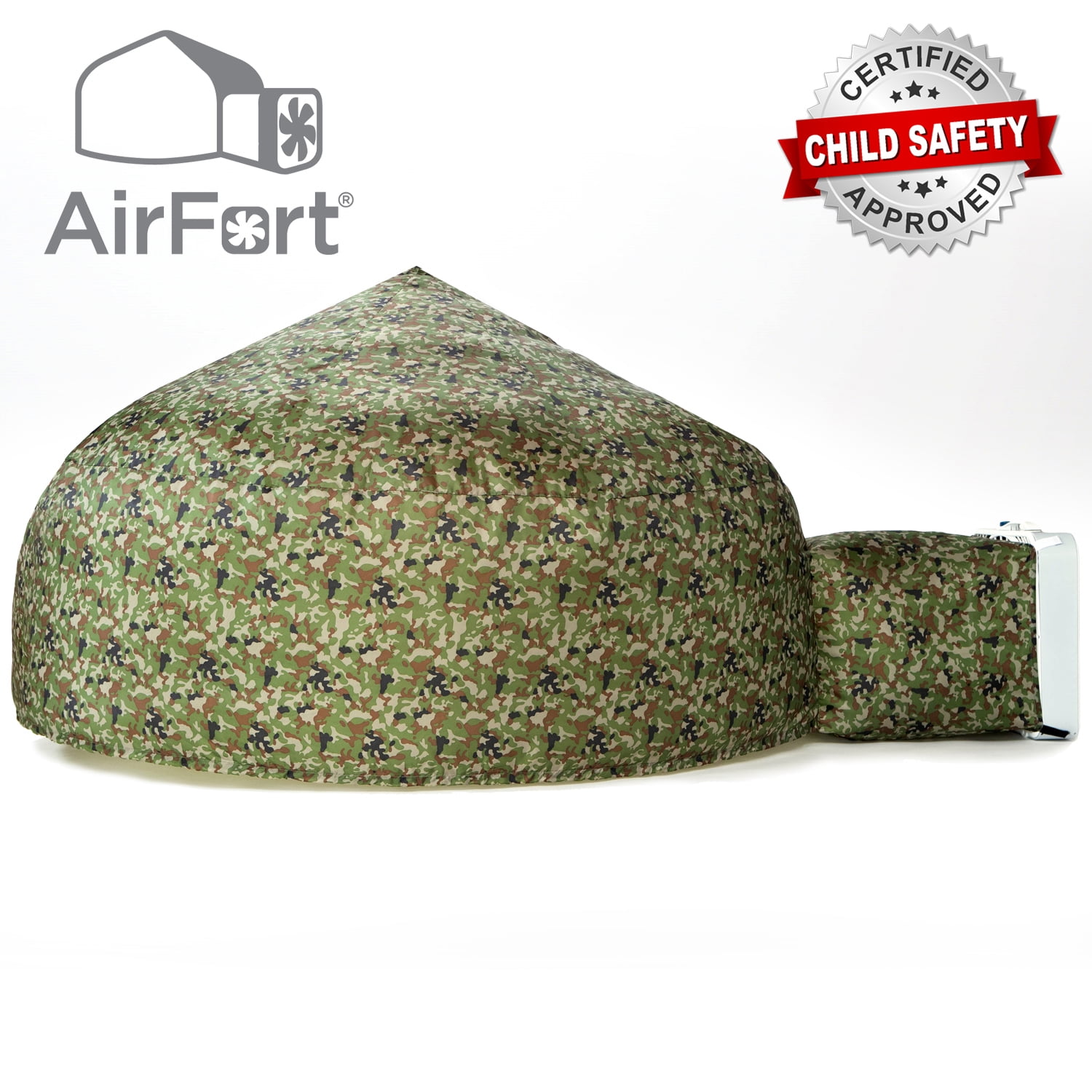 The Original AirFort - Jungle Camo Play Tent - Build A Fort in 30 ...