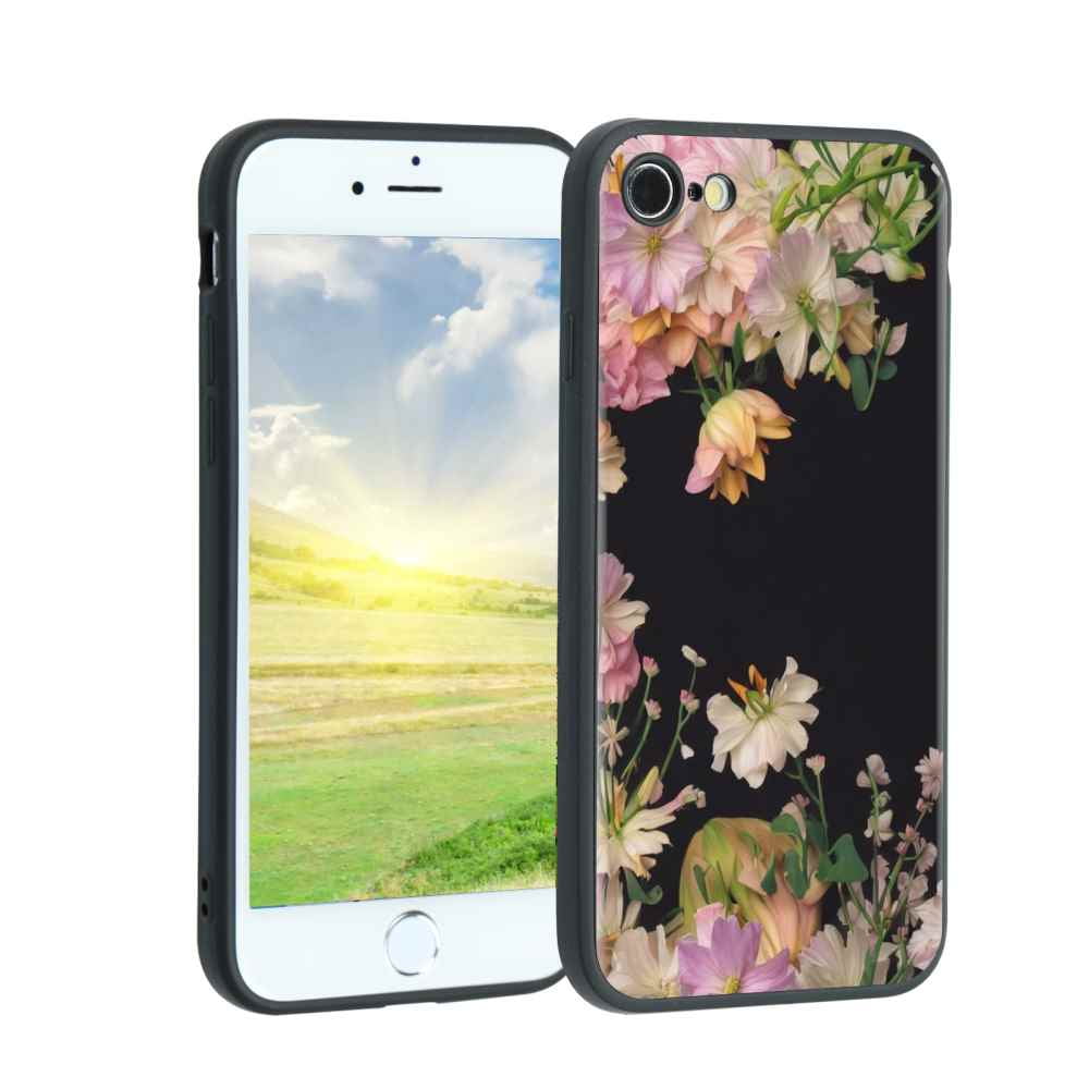 Compatible with iPhone SE 2020 Phone Case, Flowers 151 Case Men Women ...