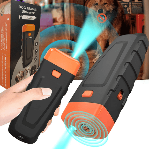 Dog Bark Deterrent Device, 3X Ultrasonic Anti Barking, 6 Training Modes ...
