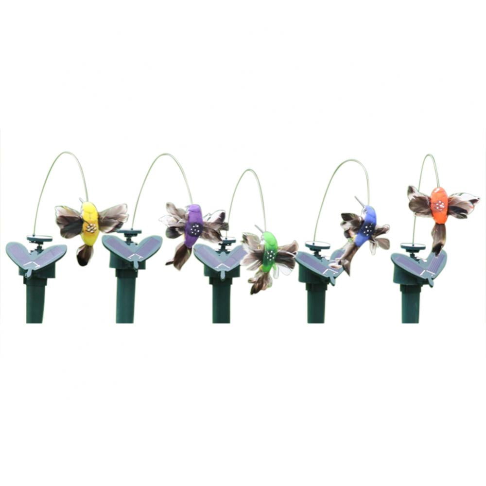 Solar Hummingbird Power Vibration Dancing Fly Fluttering Birds For ...