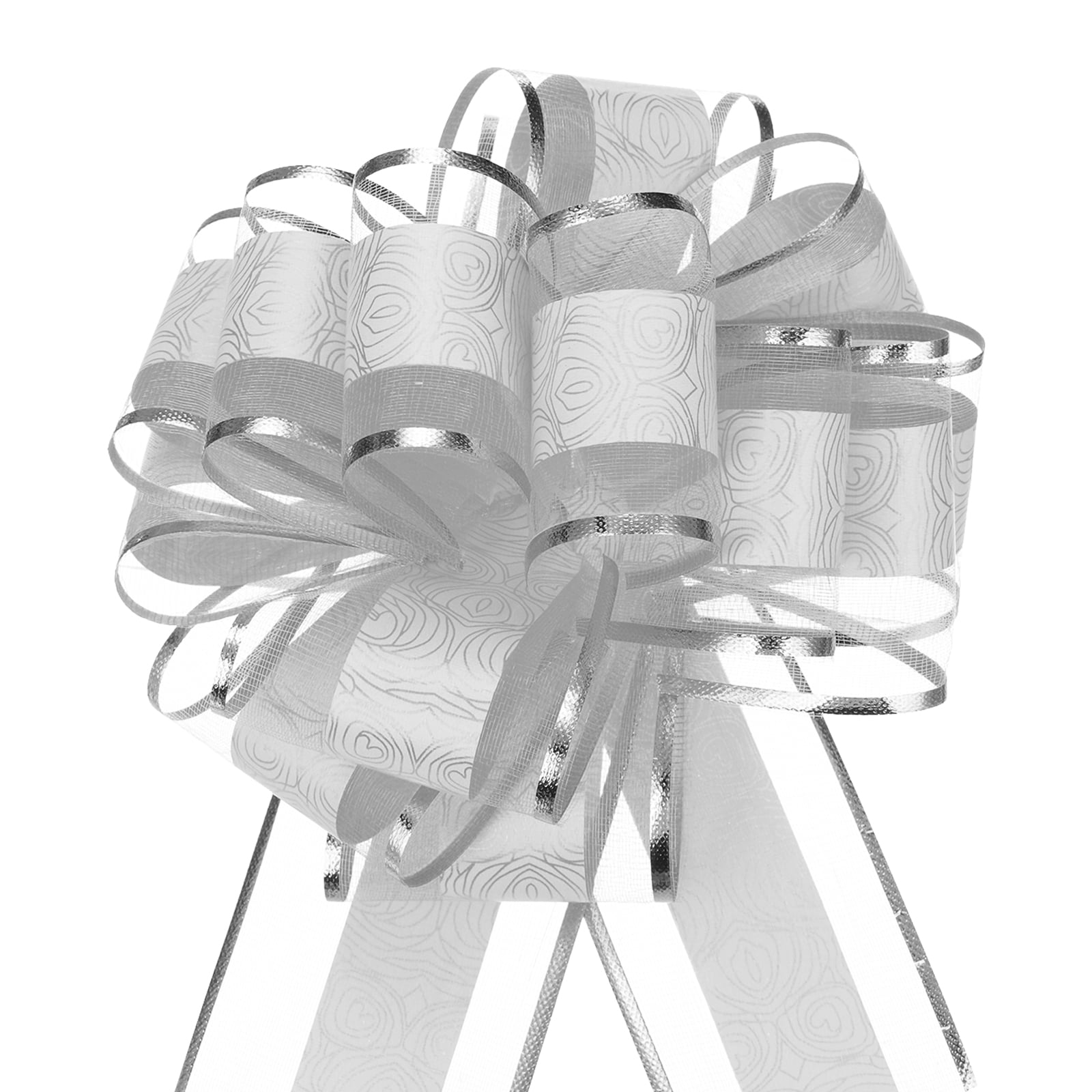 Click here for Unique Bargains 10pcs 6 Inch Large Pull Bow Gift W... prices