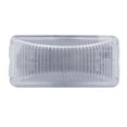 Amber 6 LED 2.5" Truck Trailer RV Side Marker Clearance Light Clear ...