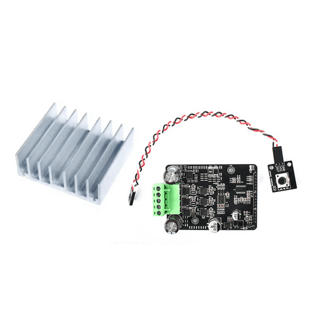 Fan Speed Controller 400W 9-60V PWM DC Brushless Electric Motor Speed ...