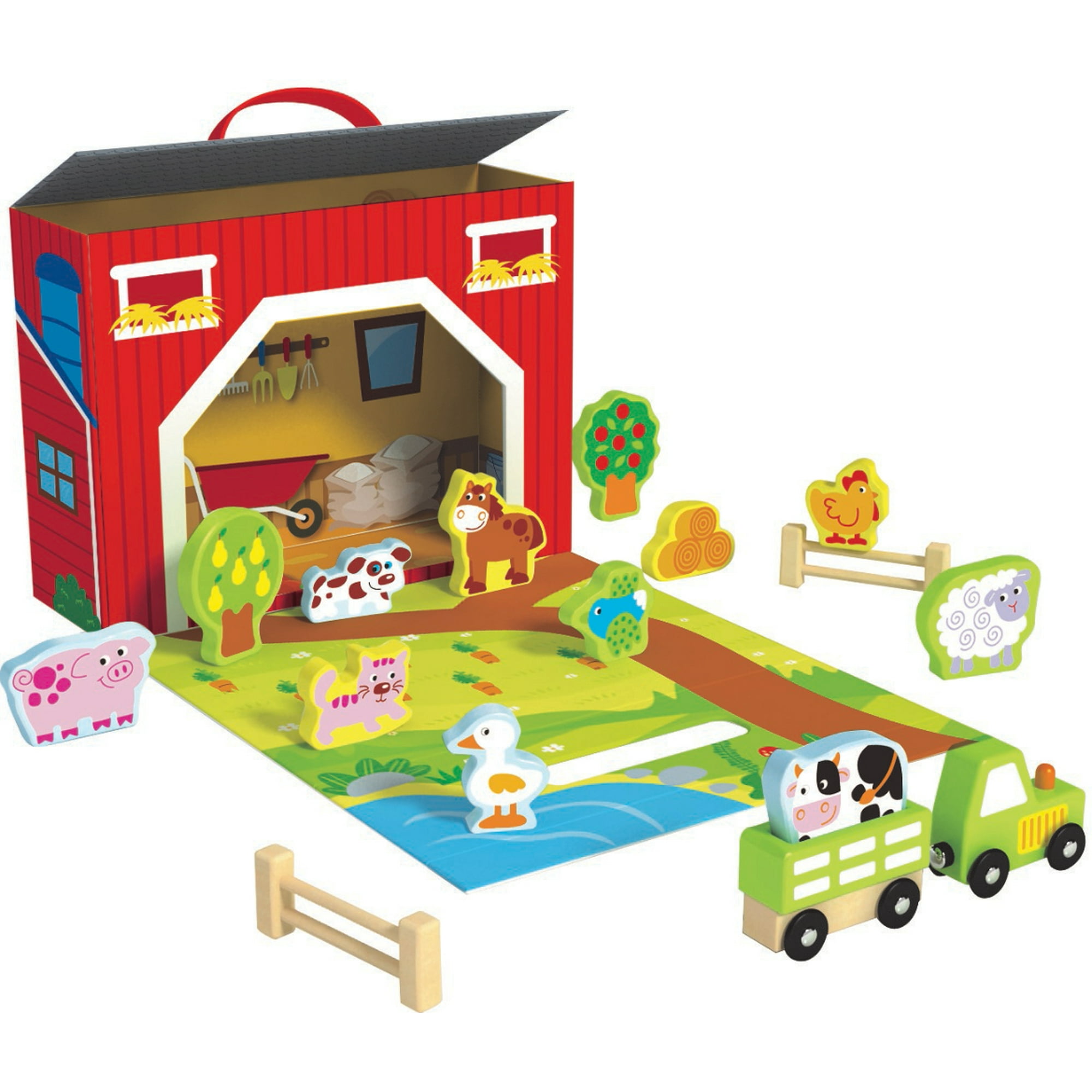 Click here for Tookyland Playset In A Box - Portable Toy Set With... prices