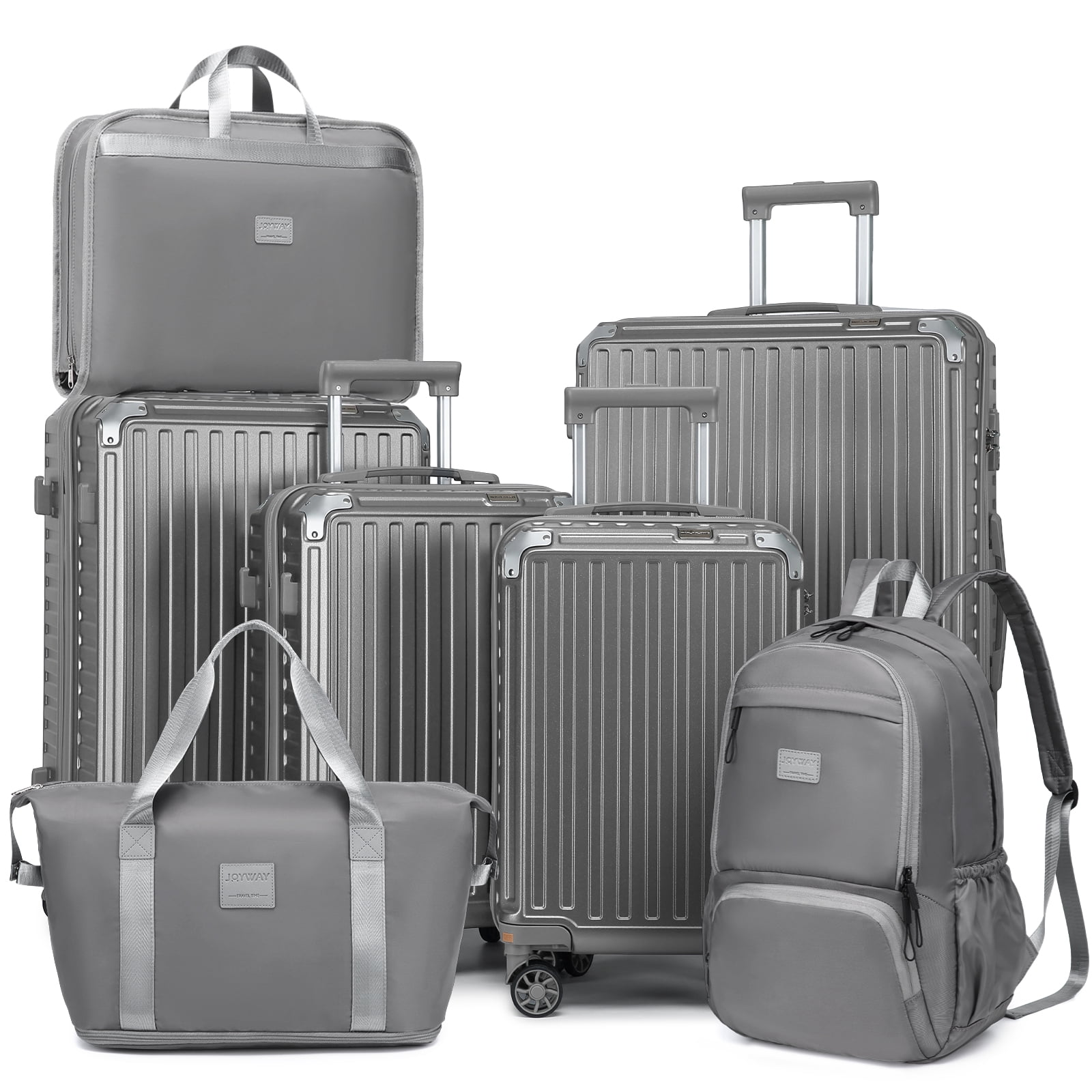 Click here for Joyway 7-Piece Luggage Set With 7-In-1 Toiletry Ba... prices
