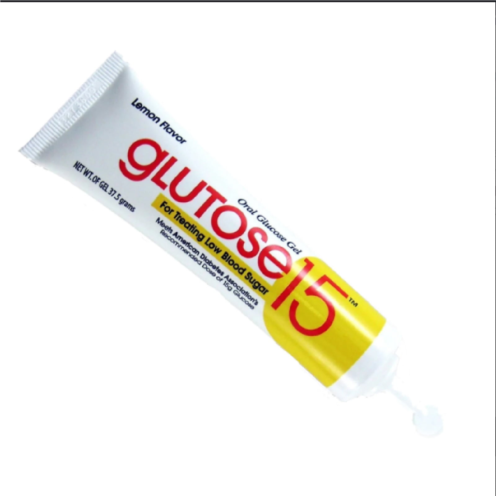 Glutose 15 Glucose Supplement Lemon Flavor Tube for Treating Blood ...