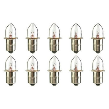 (5) 18 Volt Xenon Flashlight Bulb for Dewalt XPR18 Fits DW9083 18V ...