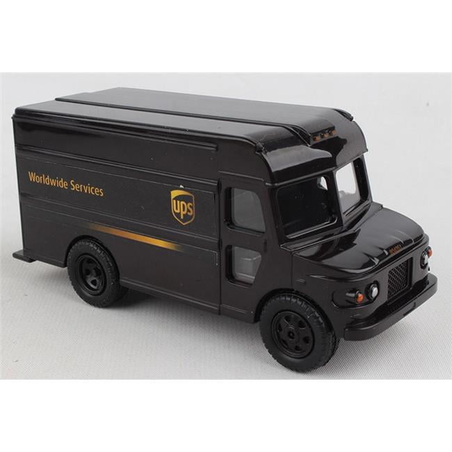 Daron Ups Delivery Model Truck With Pullback Action