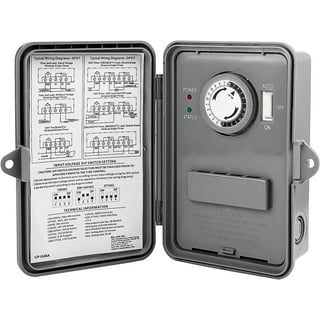 Intermatic Outdoor Replacement Timer Motor 125 volt Gray - Walmart.com