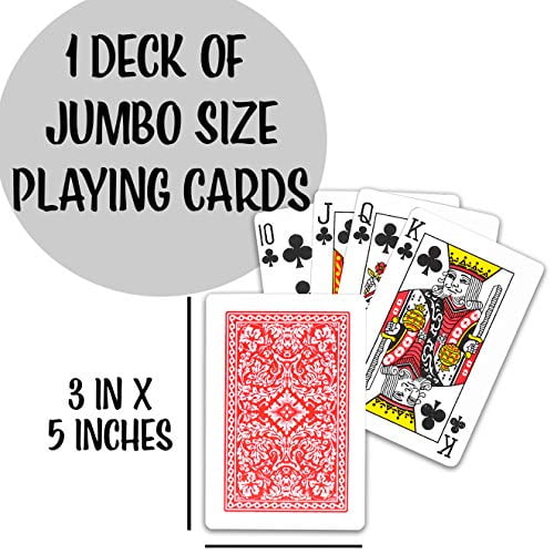 Large Print Playing Cards