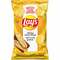 Lay's Cheesy Garlic Bread Flavored Potato Chips, 220g/7.8 oz. - Walmart.com