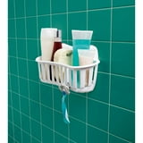 Command Caddy with Water-Resistant Strips, White, 1 Caddy/Pack ...