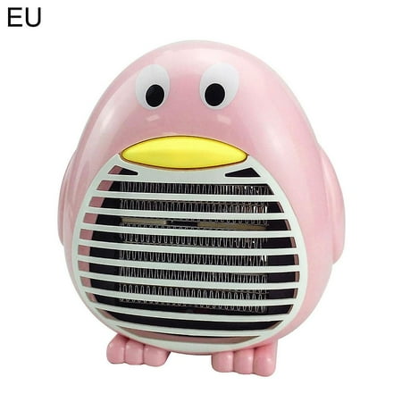 Eu/us/uk Plug Portable Penguin Shape Electric Fan Heater Air Warmer ...