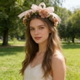Dance Party Headwear for Women Rose Hairband Design Shape Elegant ...
