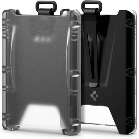 Spigen ID Badge Holder Card Wallet with Polycarbonate Clip Durable 4 ...